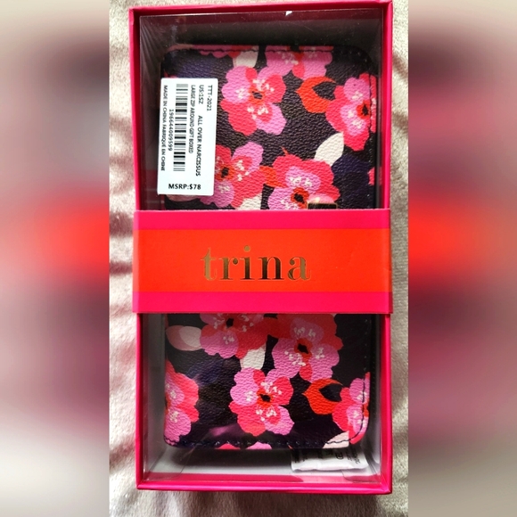 Trina Turk | Bags | Nwt Trina Turk Large Zip Around Wallet | Poshmark